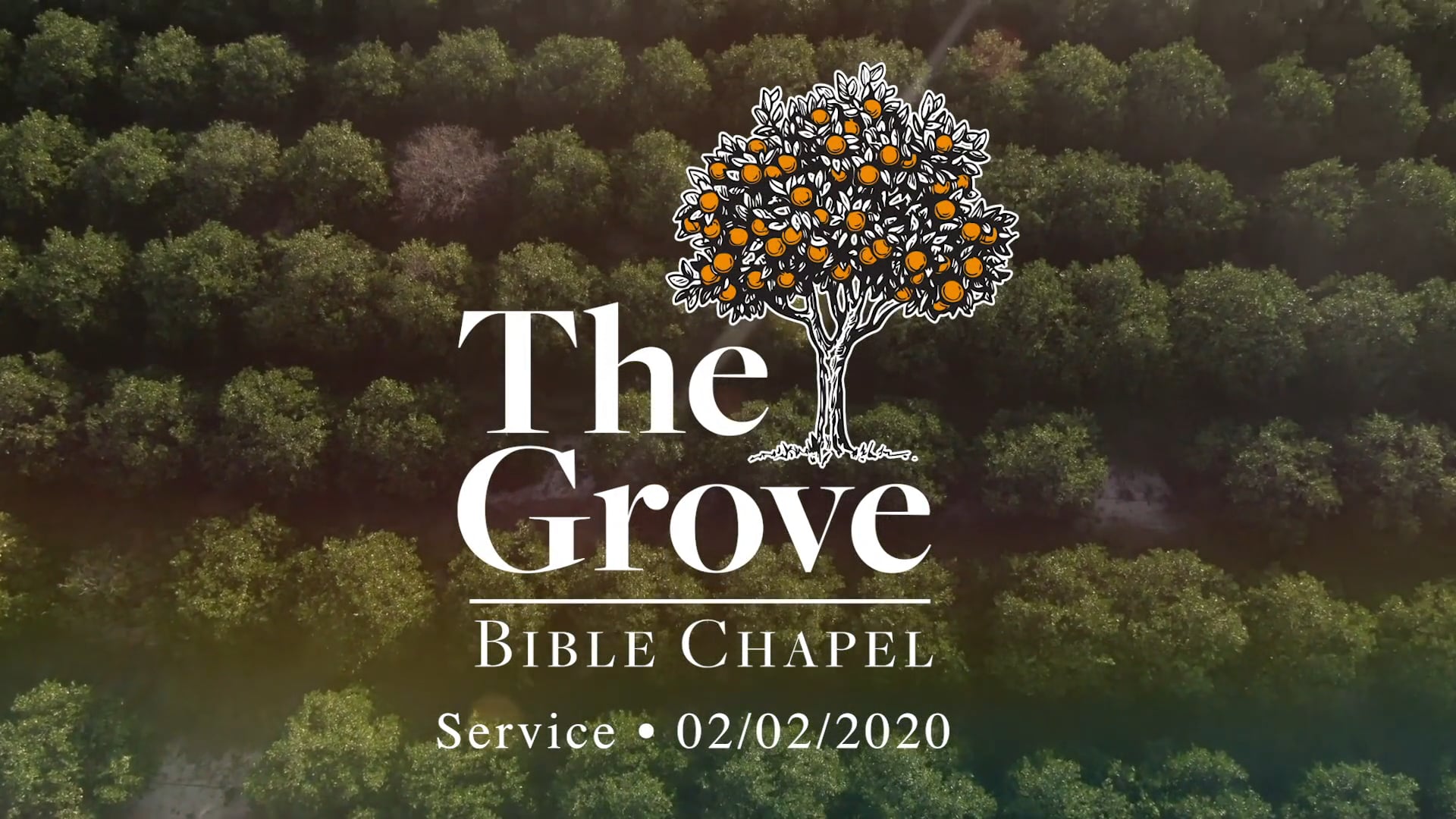 The Grove Bible Chapel Service - 02/02/2020 on Vimeo