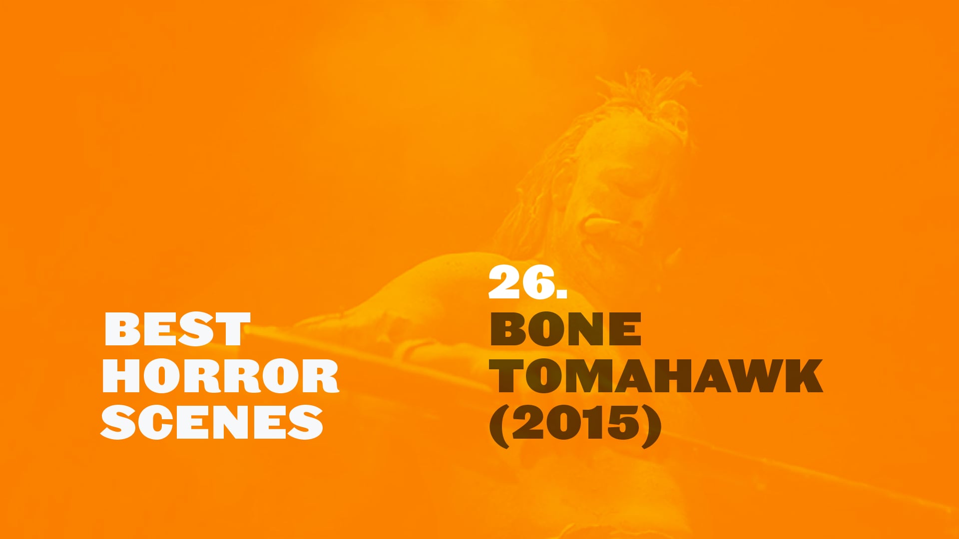 Best Horror Scenes: Bone Tomahawk (2015) on Vimeo