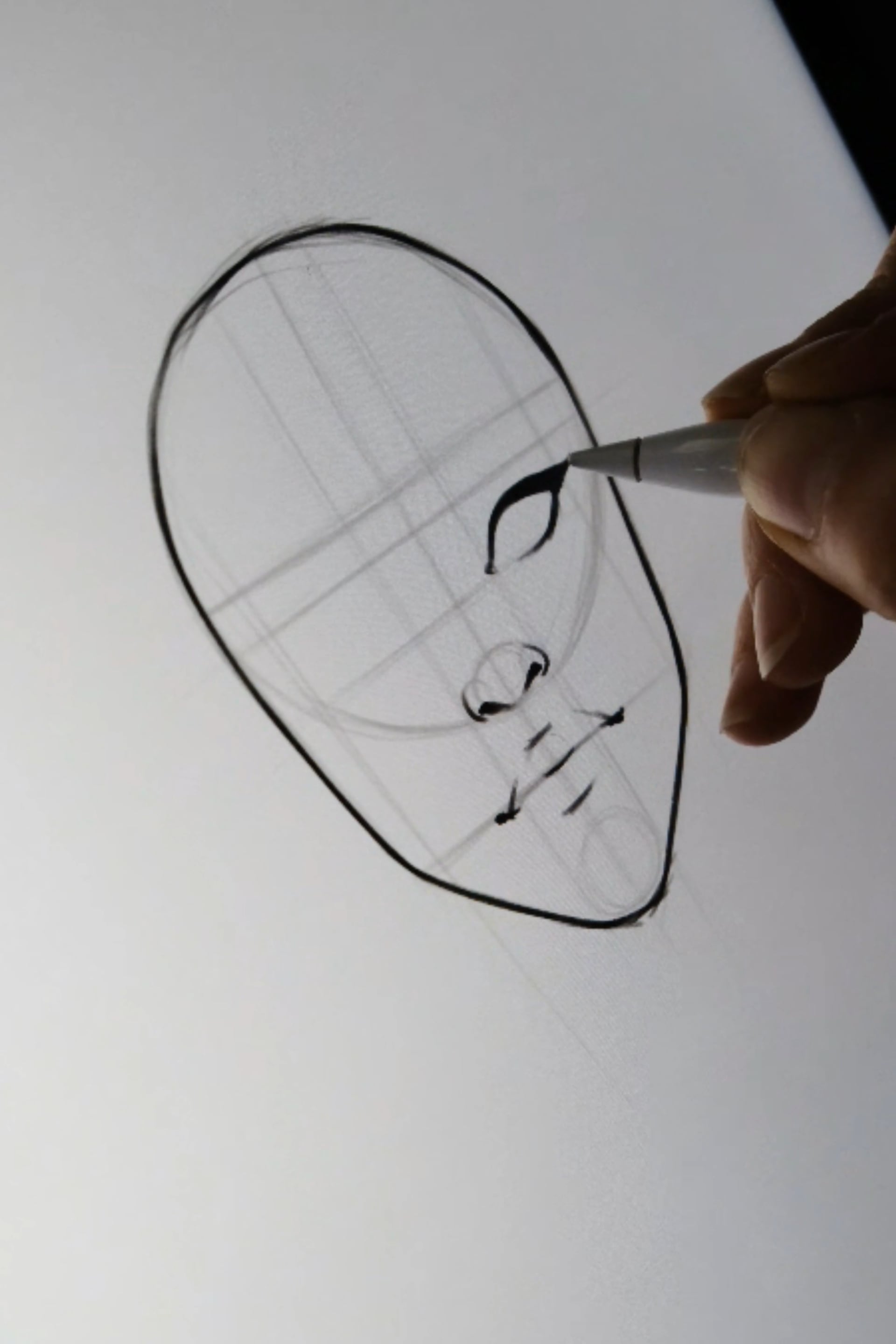 How To Draw a Face - Step By Step Tutorial With Guidelines on Vimeo