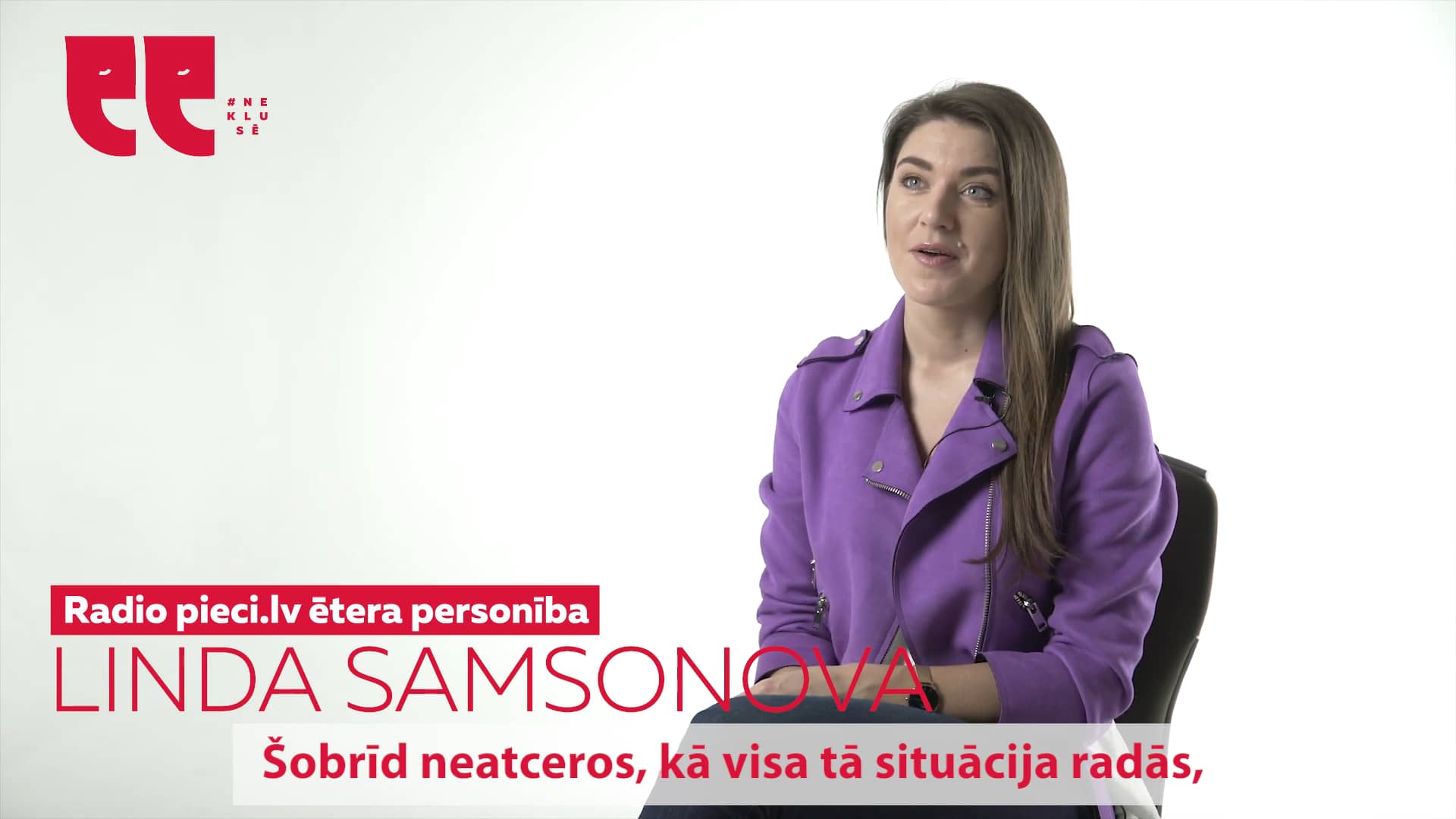 Linda Samsonova #Neklusē, #Neklusē arī Tu! on Vimeo