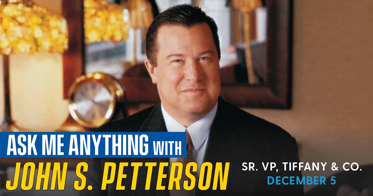 AMA with Tiffany & Co's John Petterson on Vimeo