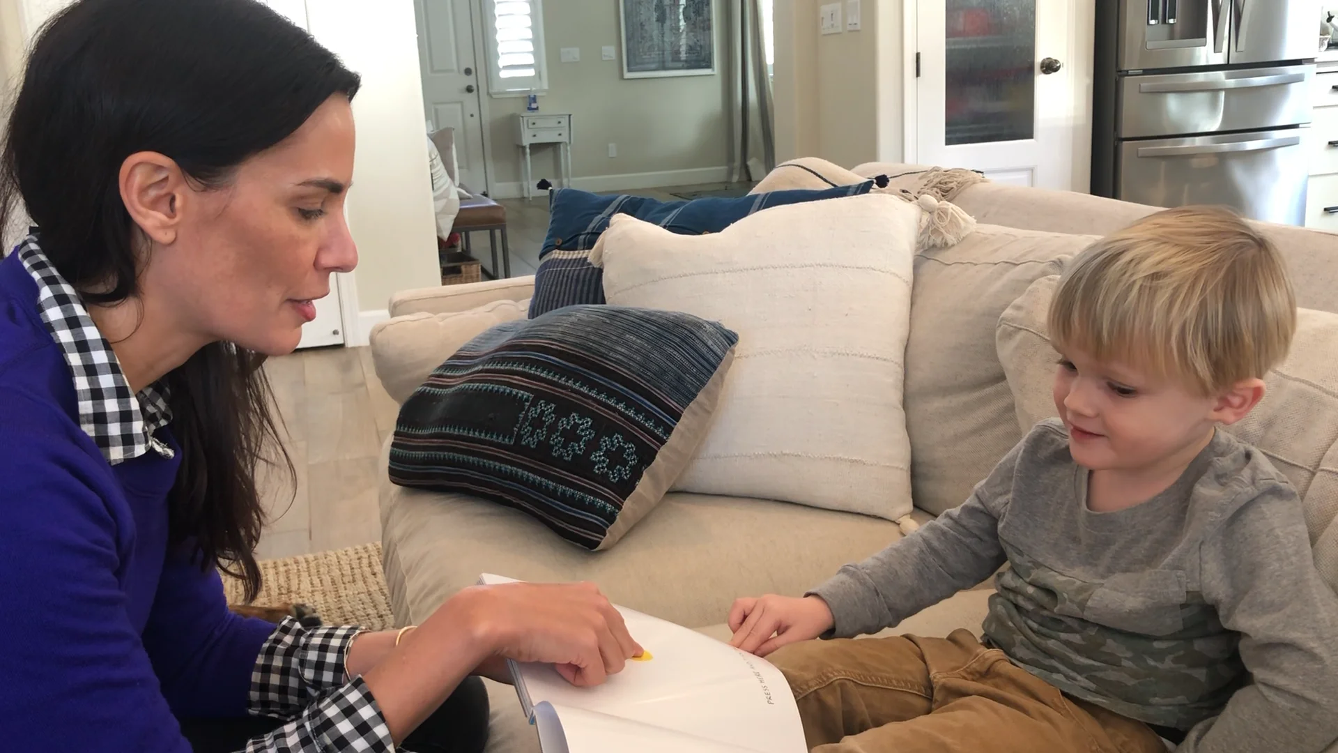 Preschooler ESDM Book Activity