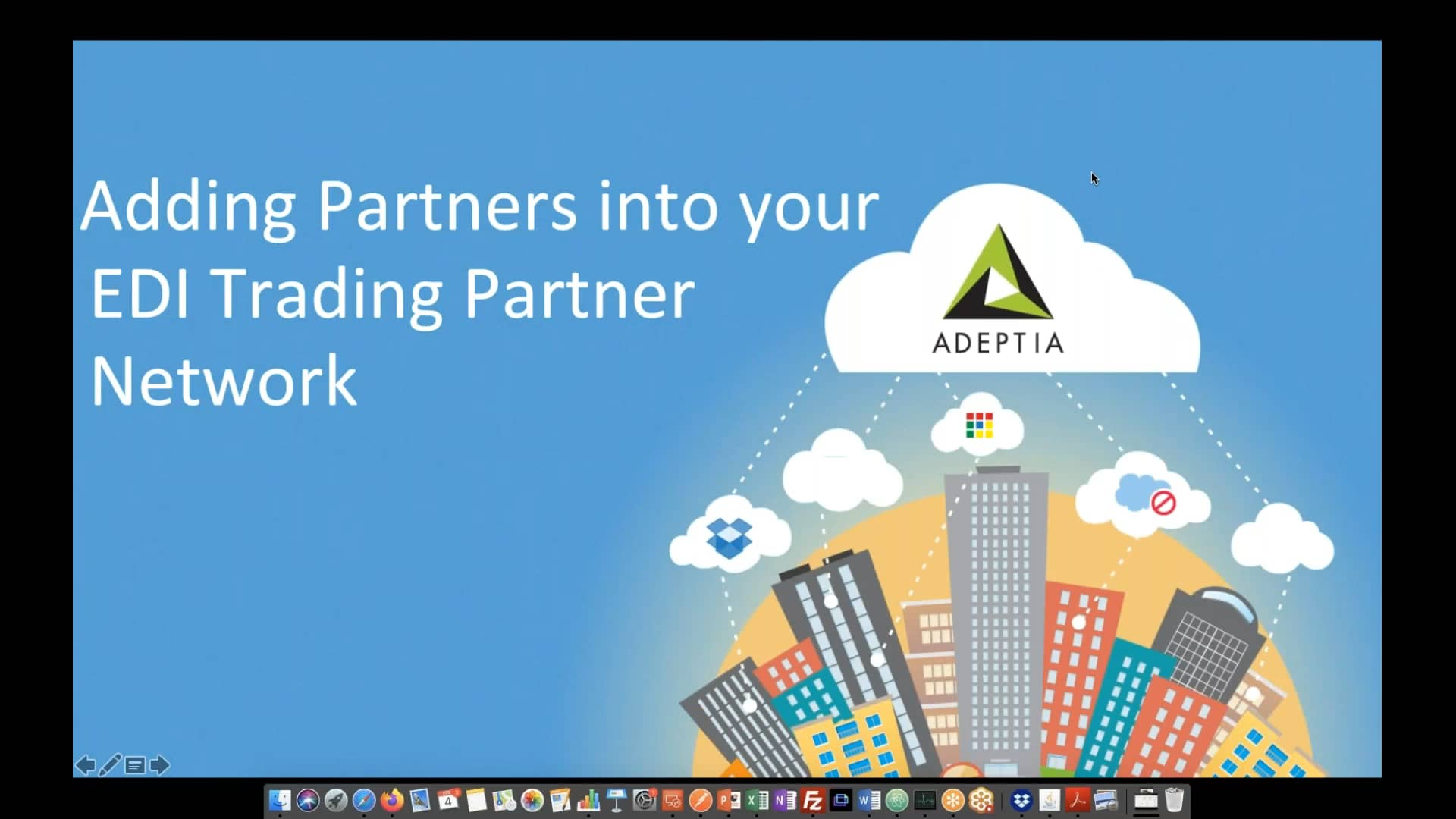 Adeptia - Adding Partners into your EDI Trading Partner Network on Vimeo