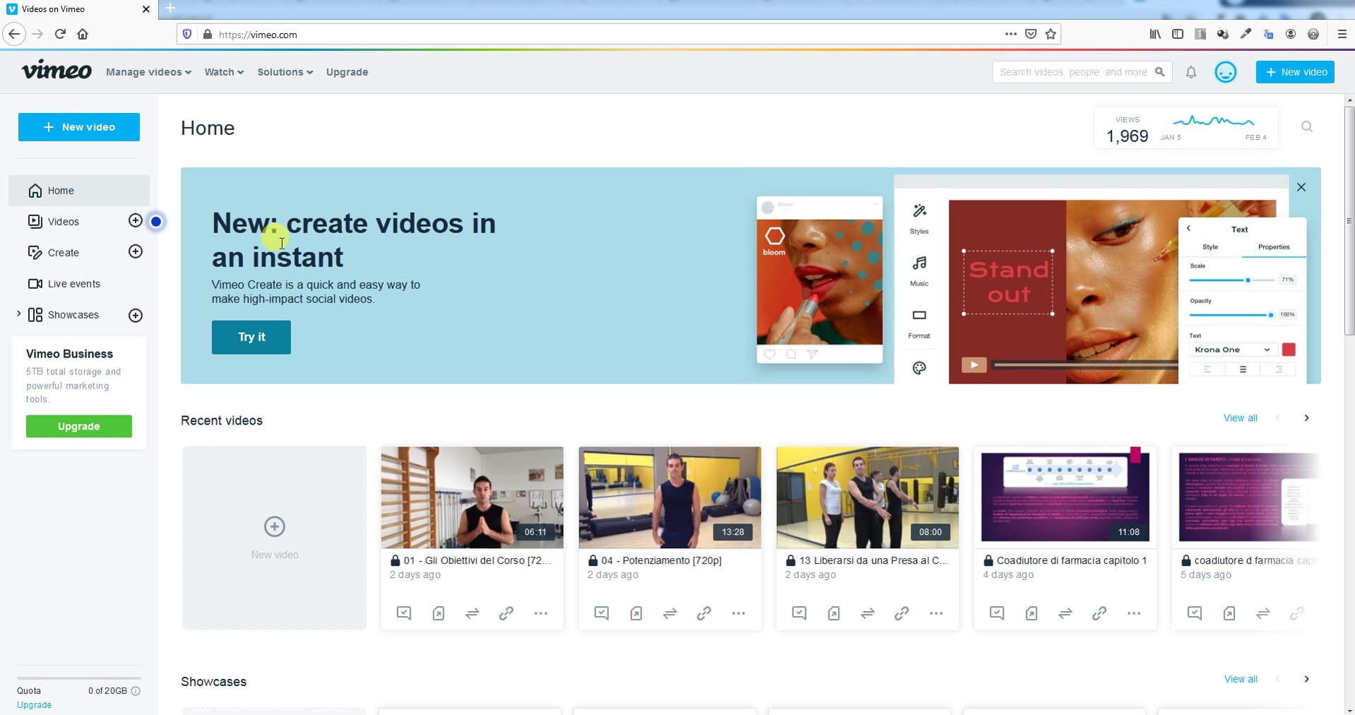 Upload Video Vimeo On Vimeo