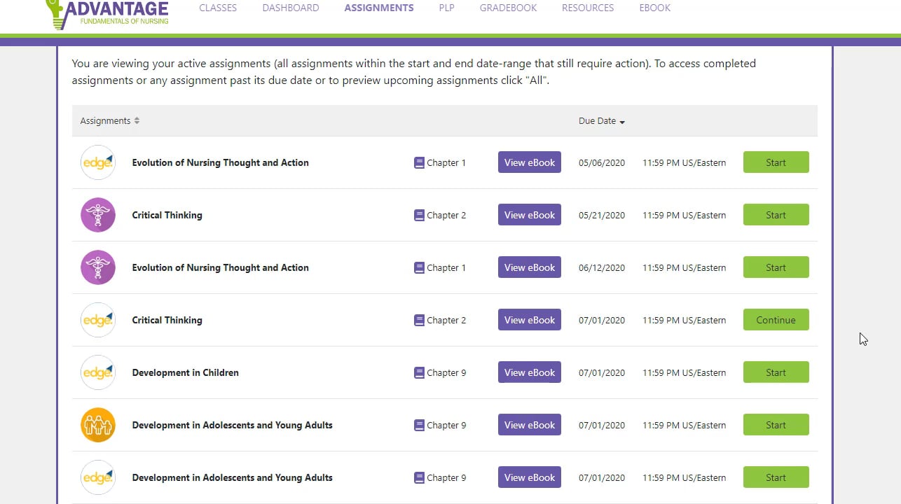 Davis Advantage with Davis Edge Quizzing: Updates for Students on Vimeo