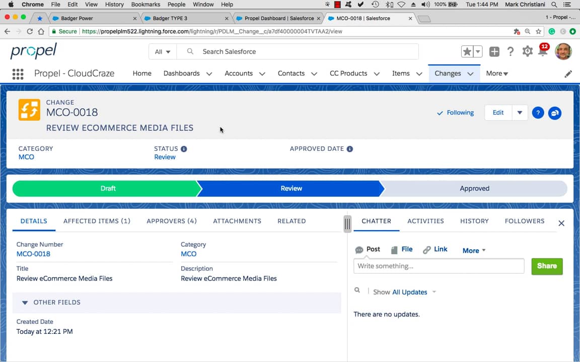 Propel CloudCraze (Salesforce B2B Commerce Cloud) Integration on Vimeo
