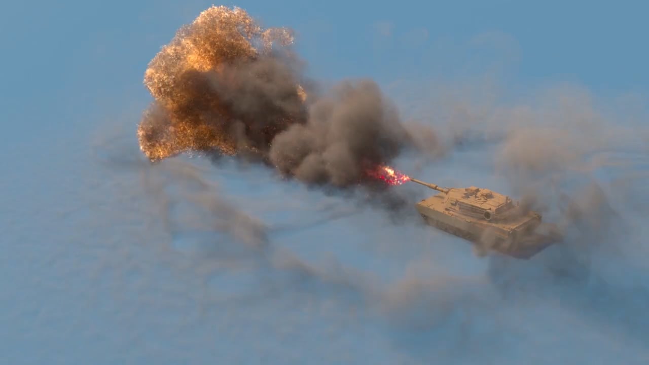 Tank Fire & Shockwave Houdini 17.5 on Vimeo