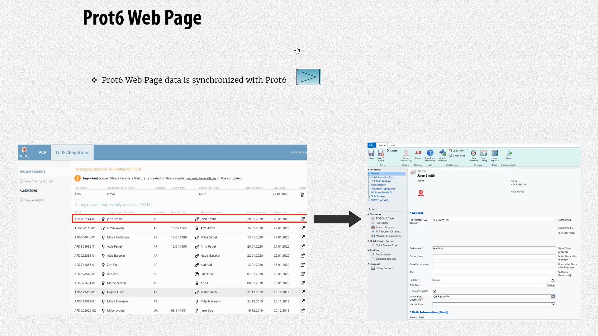 Introduction for Prot6 web Page on Vimeo