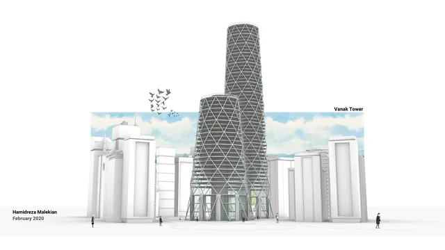 Vanak Twin Towers on Vimeo