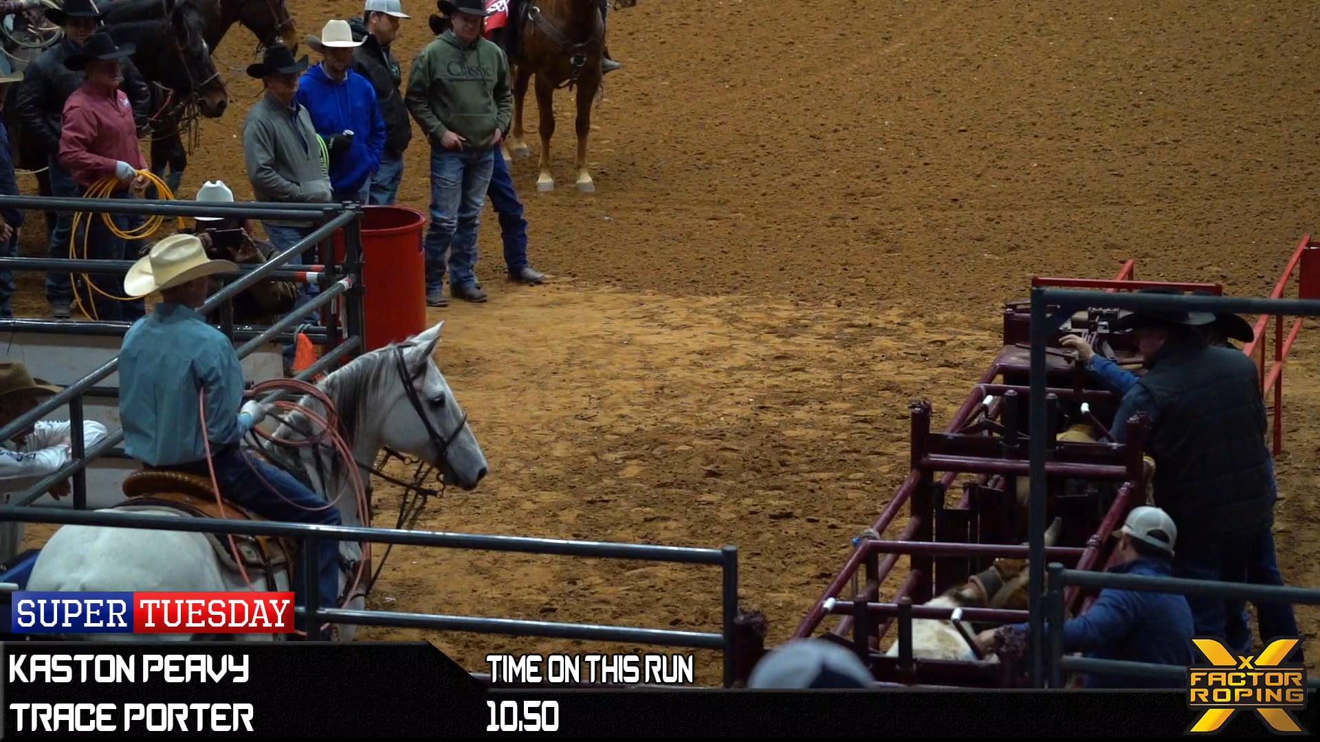 2020 Super Tuesday Open Team Roping Round 1 | X Factor Roping