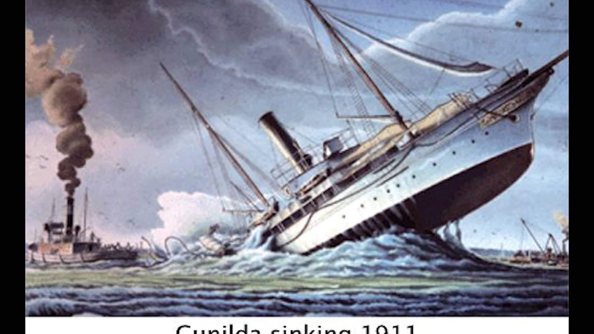 Yacht Gunilda Shipwreck on Vimeo