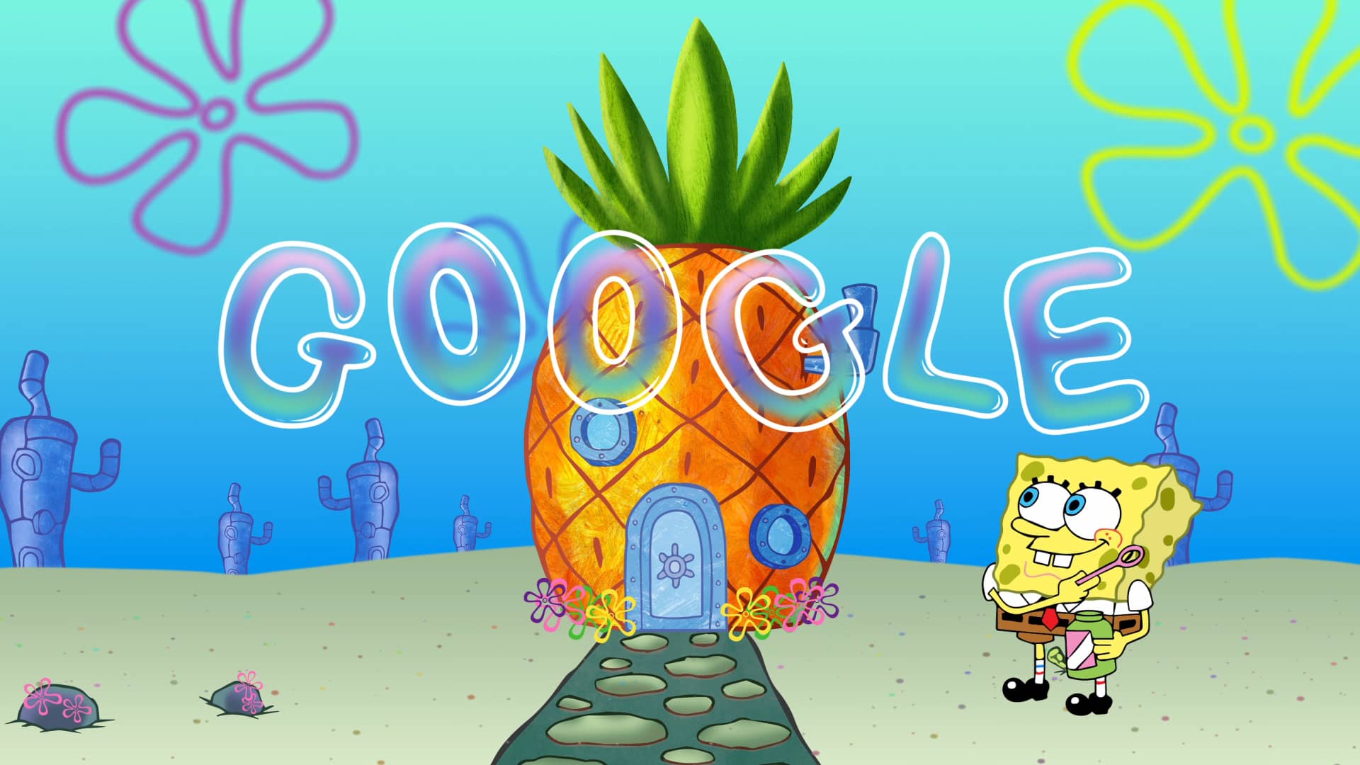 Spongebob Google Doodle on Vimeo