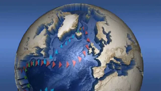 Global Ocean Currents Animation