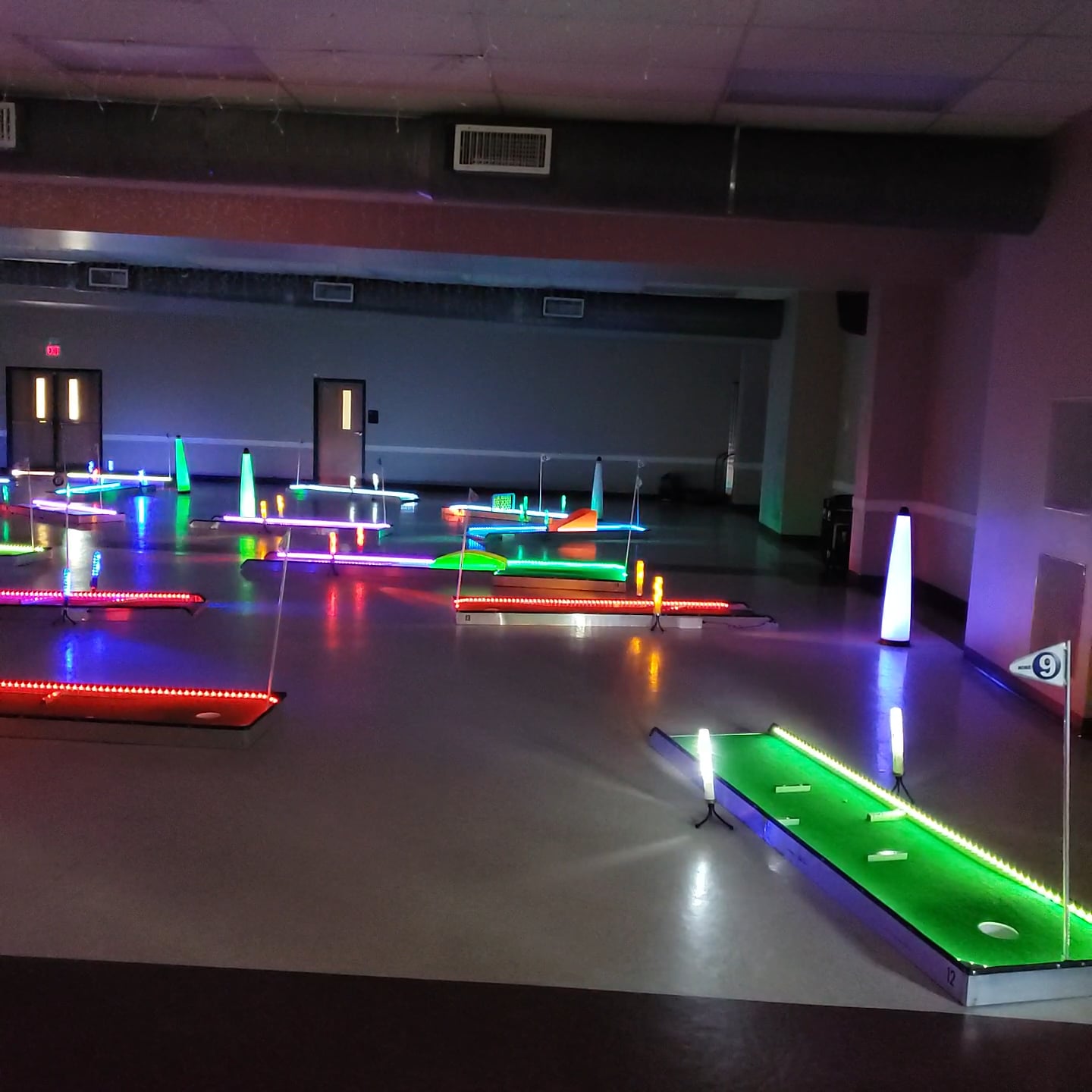 Youth Group Mini Glow Golf Party on Vimeo