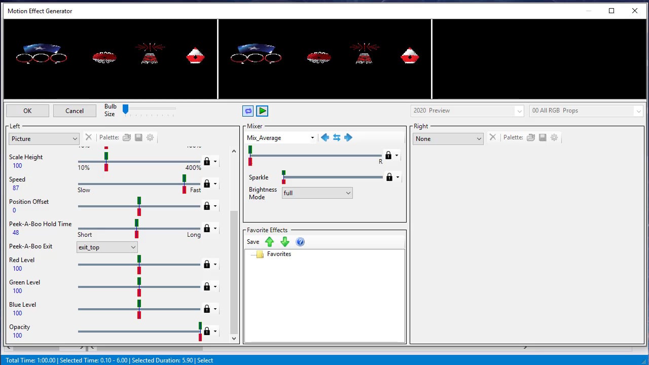 peekaboo effect on Vimeo