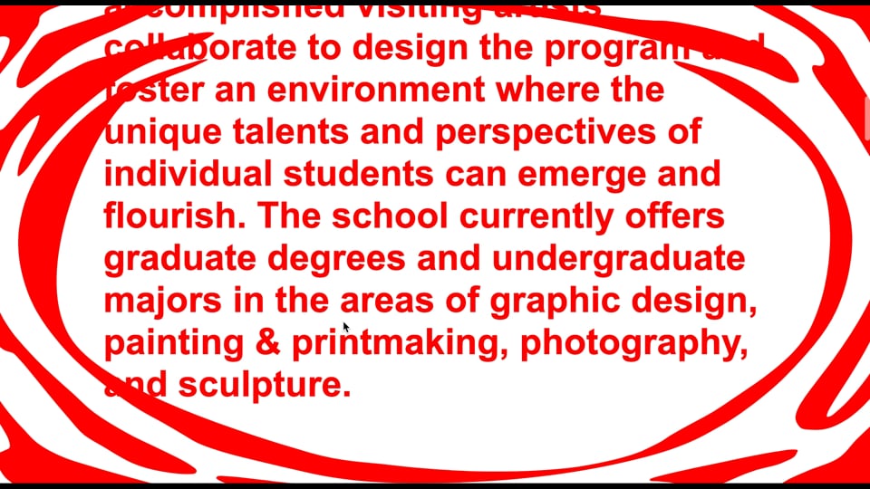 Yale School of Art Open Studios | HOVERSTAT.ES