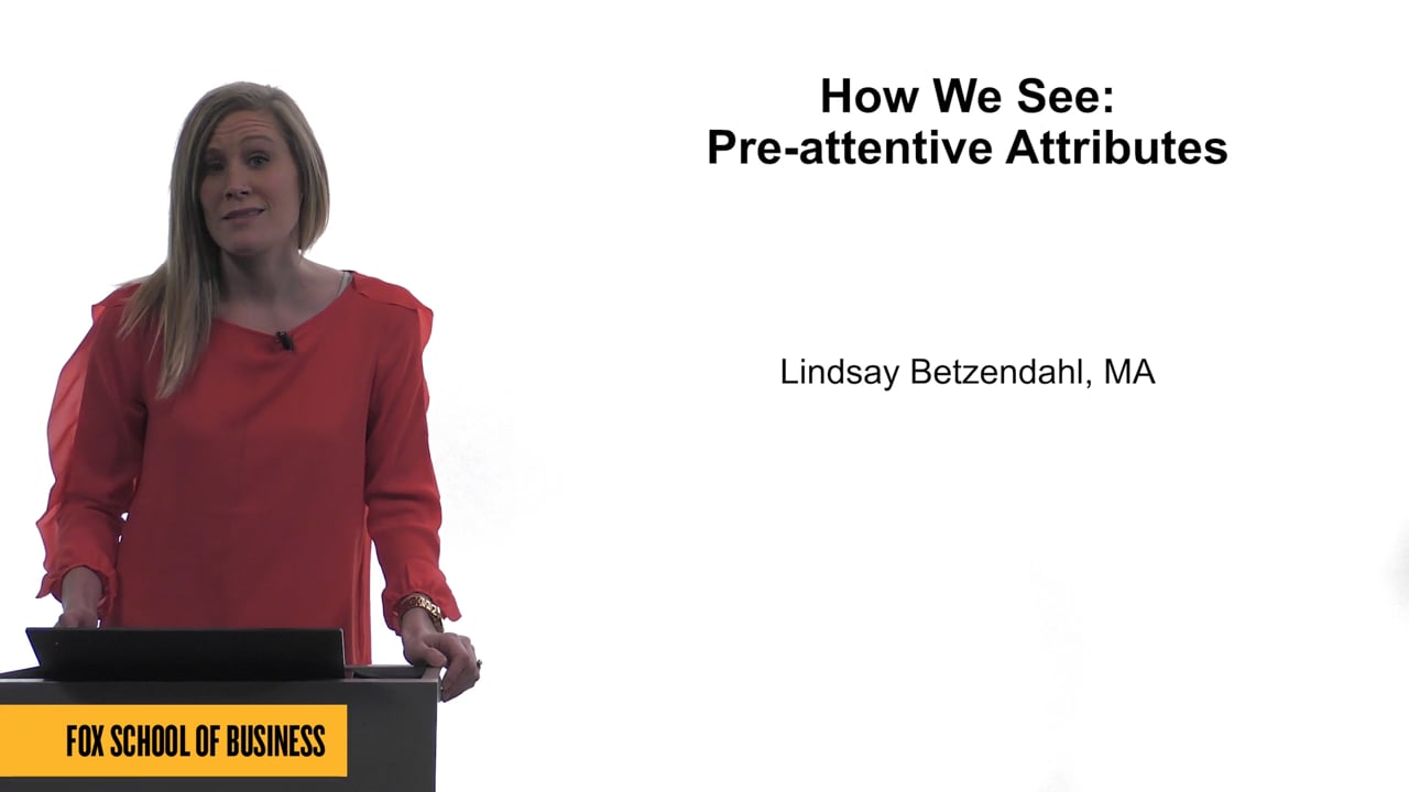 How We See: Pre-attentive Attributes | Video Vault