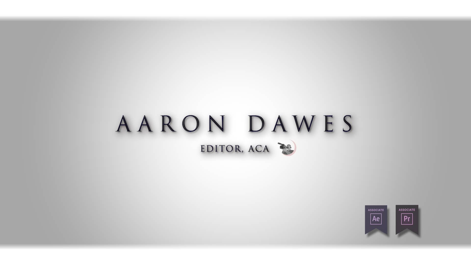 Aaron Dawes, ACA MasterOne Demo Reel on Vimeo