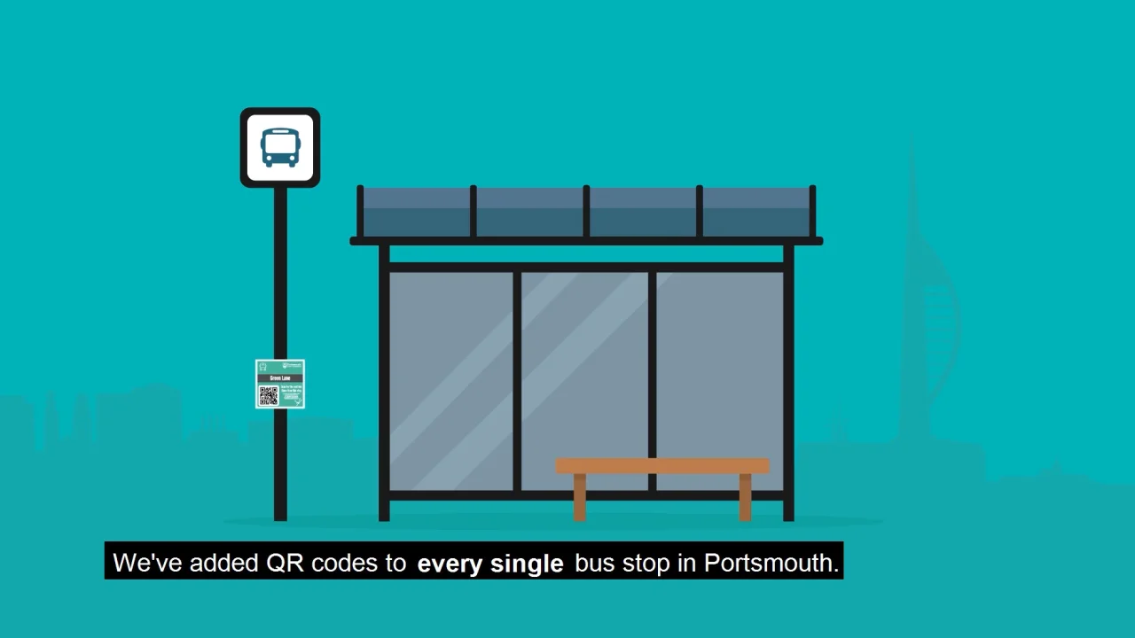QR codes at bus stops: How to use them on Vimeo