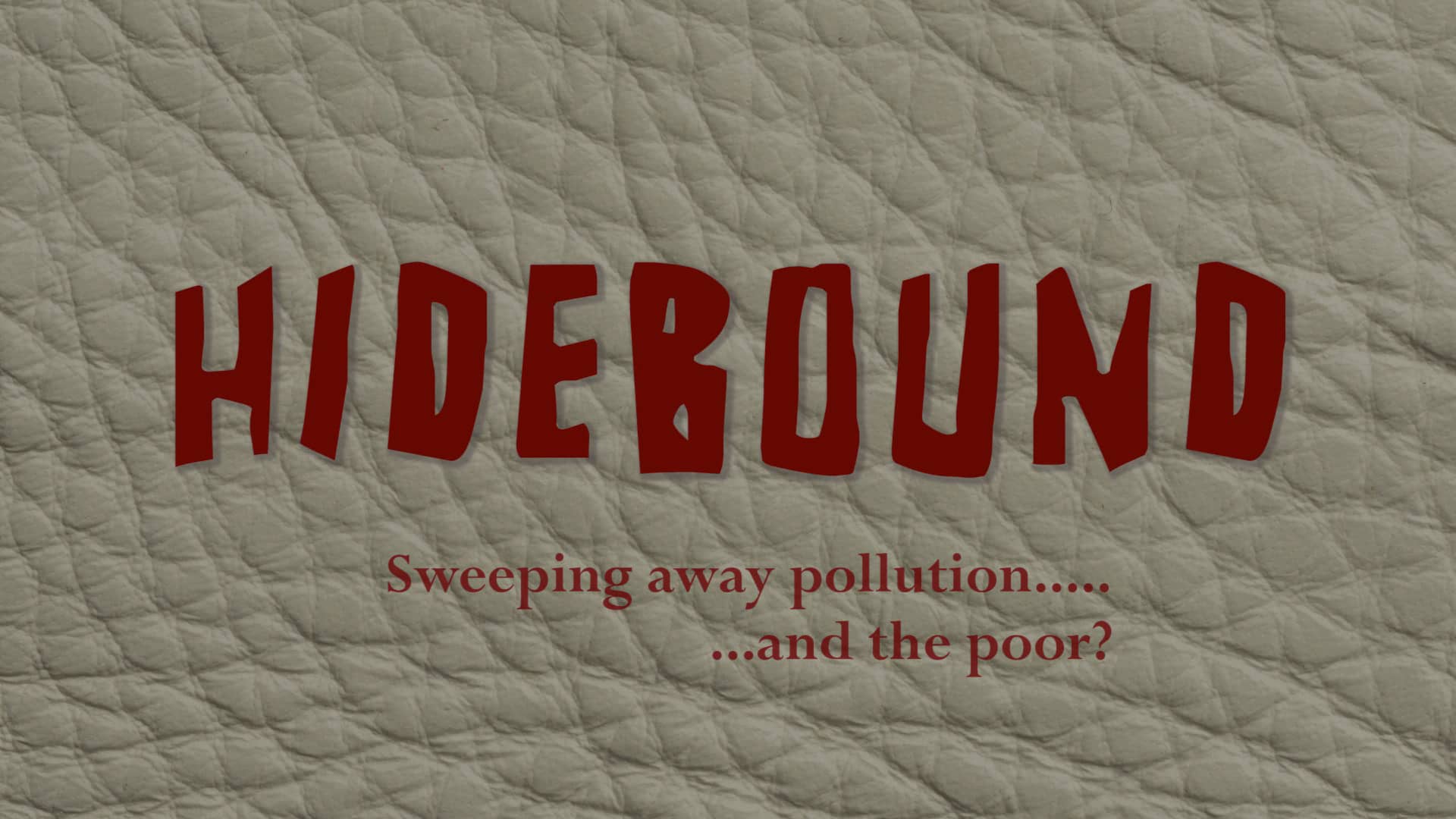 hidebound on Vimeo