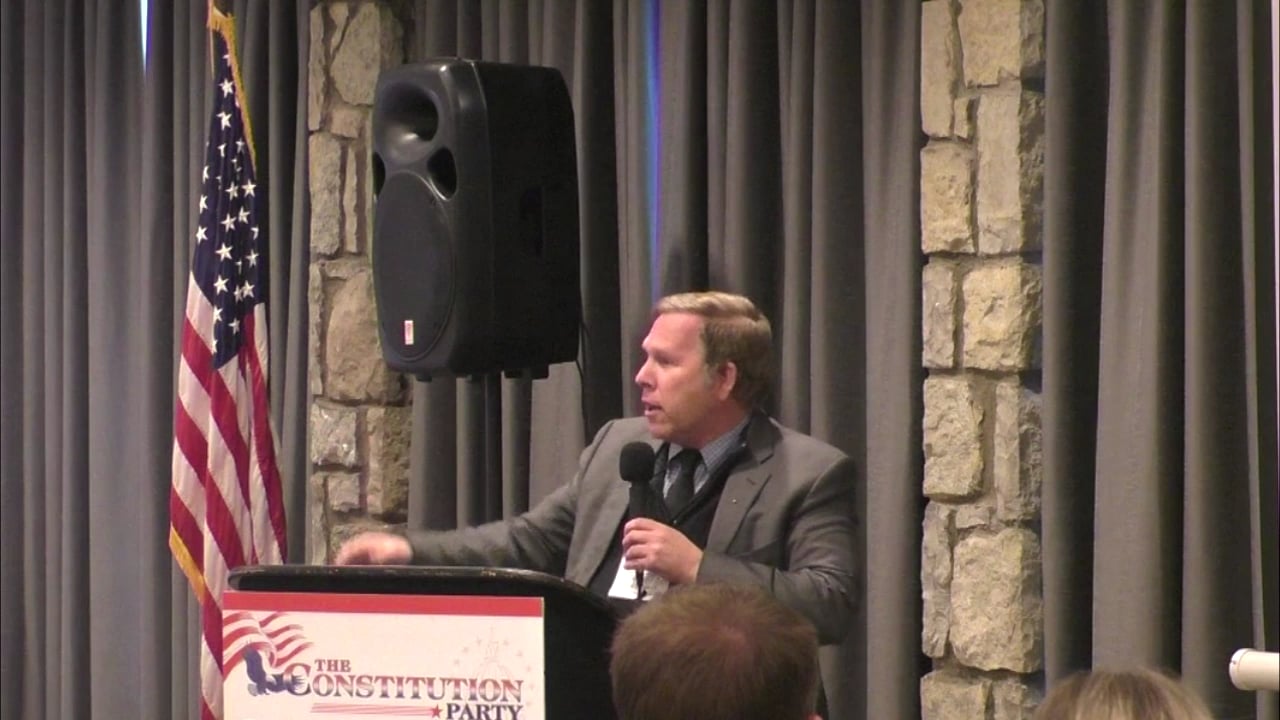 Mark Goodrich – Welcome Remarks in Constitution Party on Vimeo