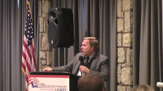Mark Goodrich – Welcome Remarks in Constitution Party on Vimeo