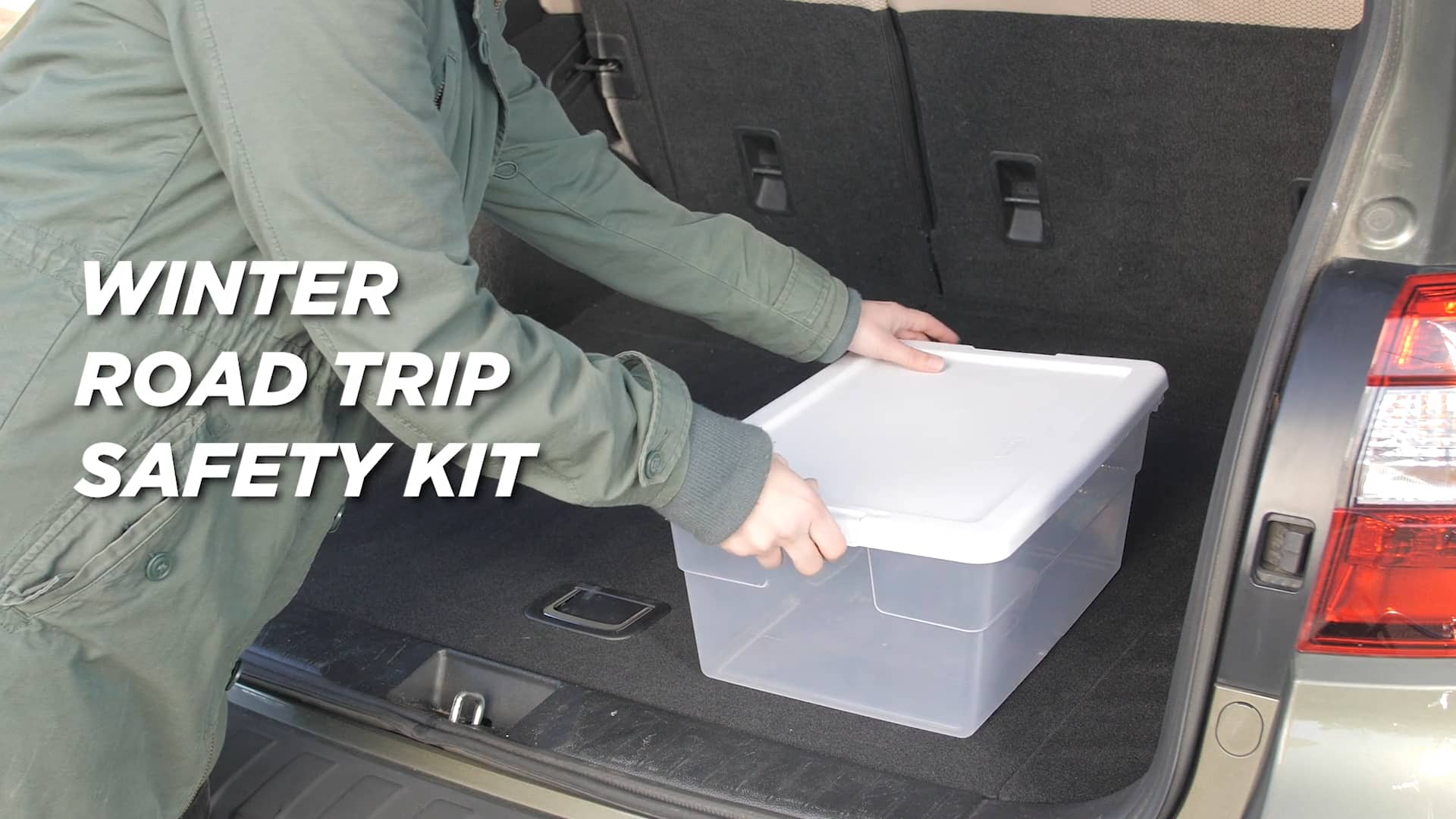 What to Pack in Your Winter Road Trip Safety Kit - Les Schwab on Vimeo