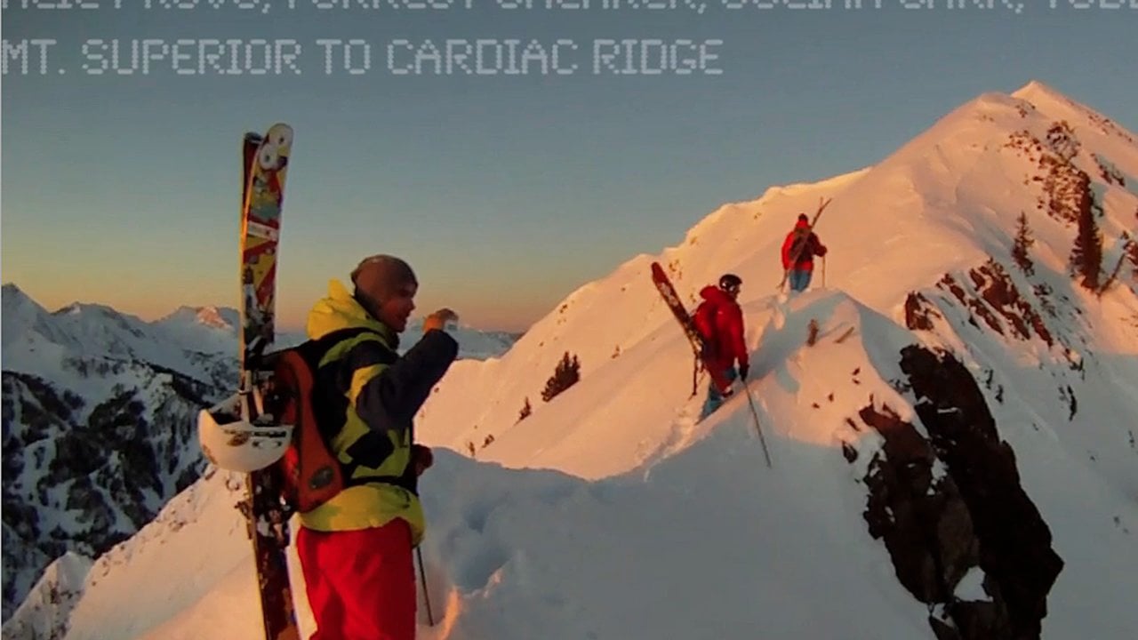 Splitboarding and Skiing Mt. Superior+Cardiac ridge ~3.1.10_4.11.10 ...
