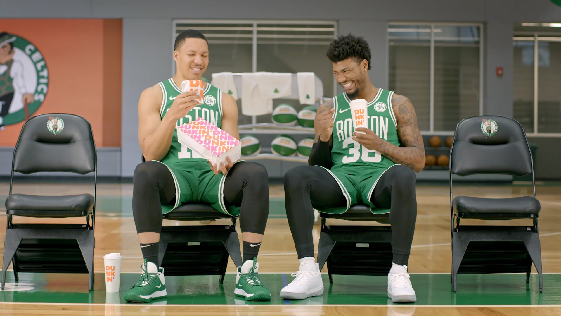 Dunkin' Celtics on Vimeo