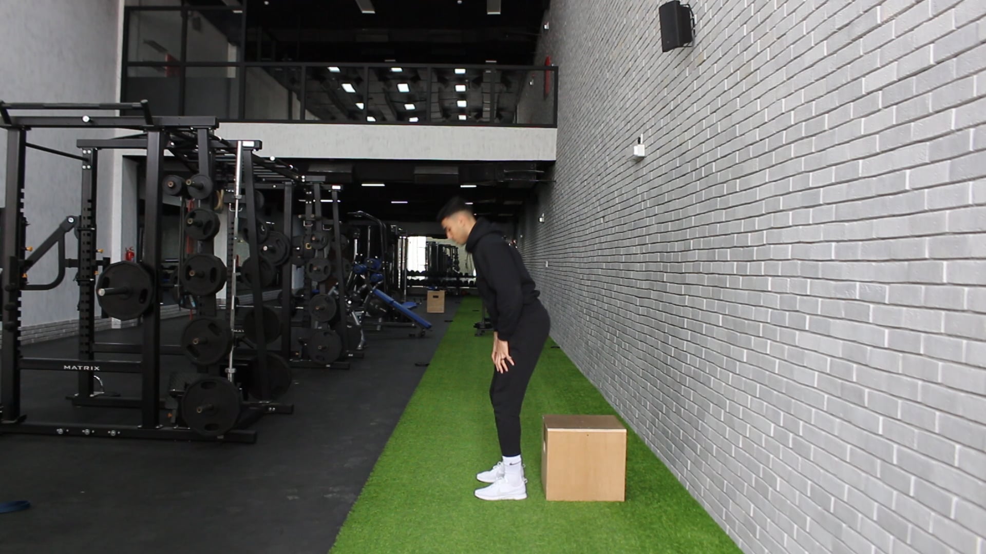 Seated Box Vertical Jump on Vimeo