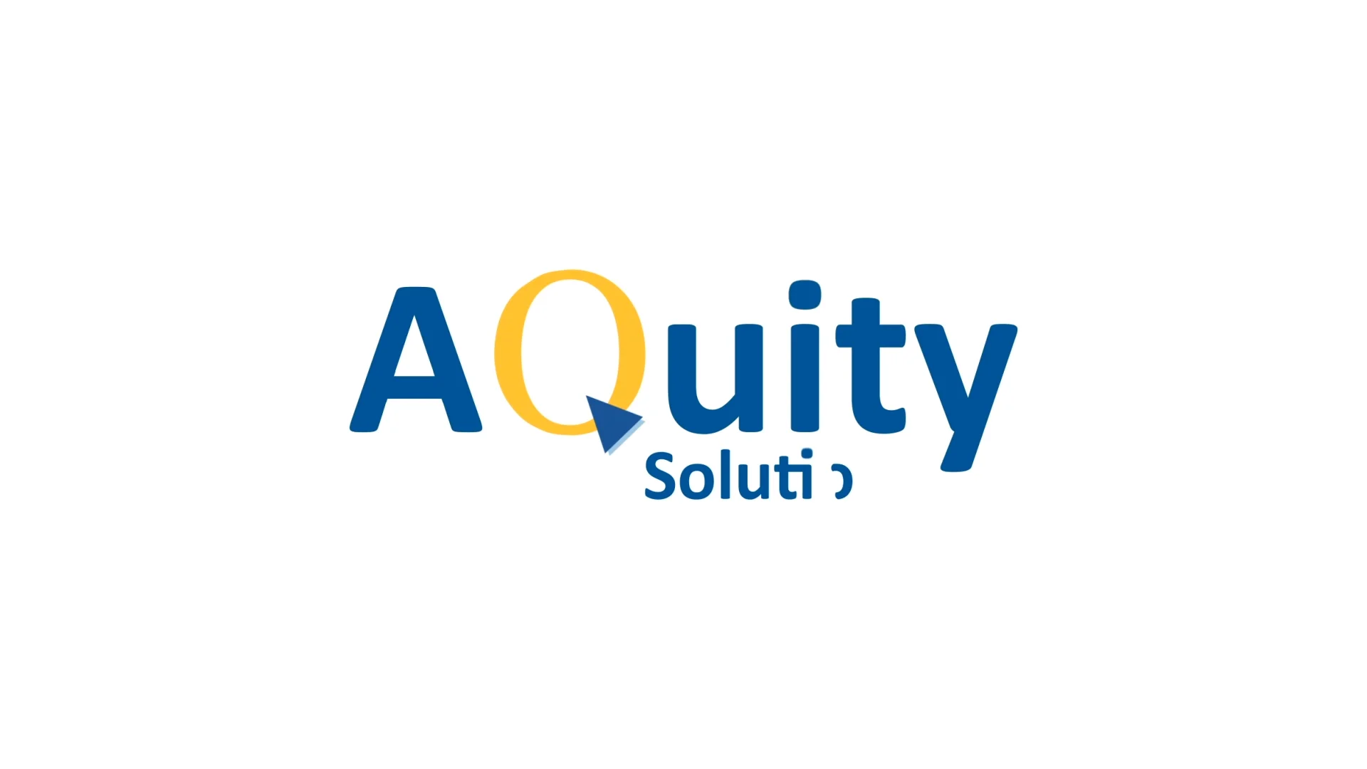 New Aquity animated logo with VO by Linda Kruse