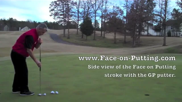 How to putt side saddle with the GP putter on Vimeo