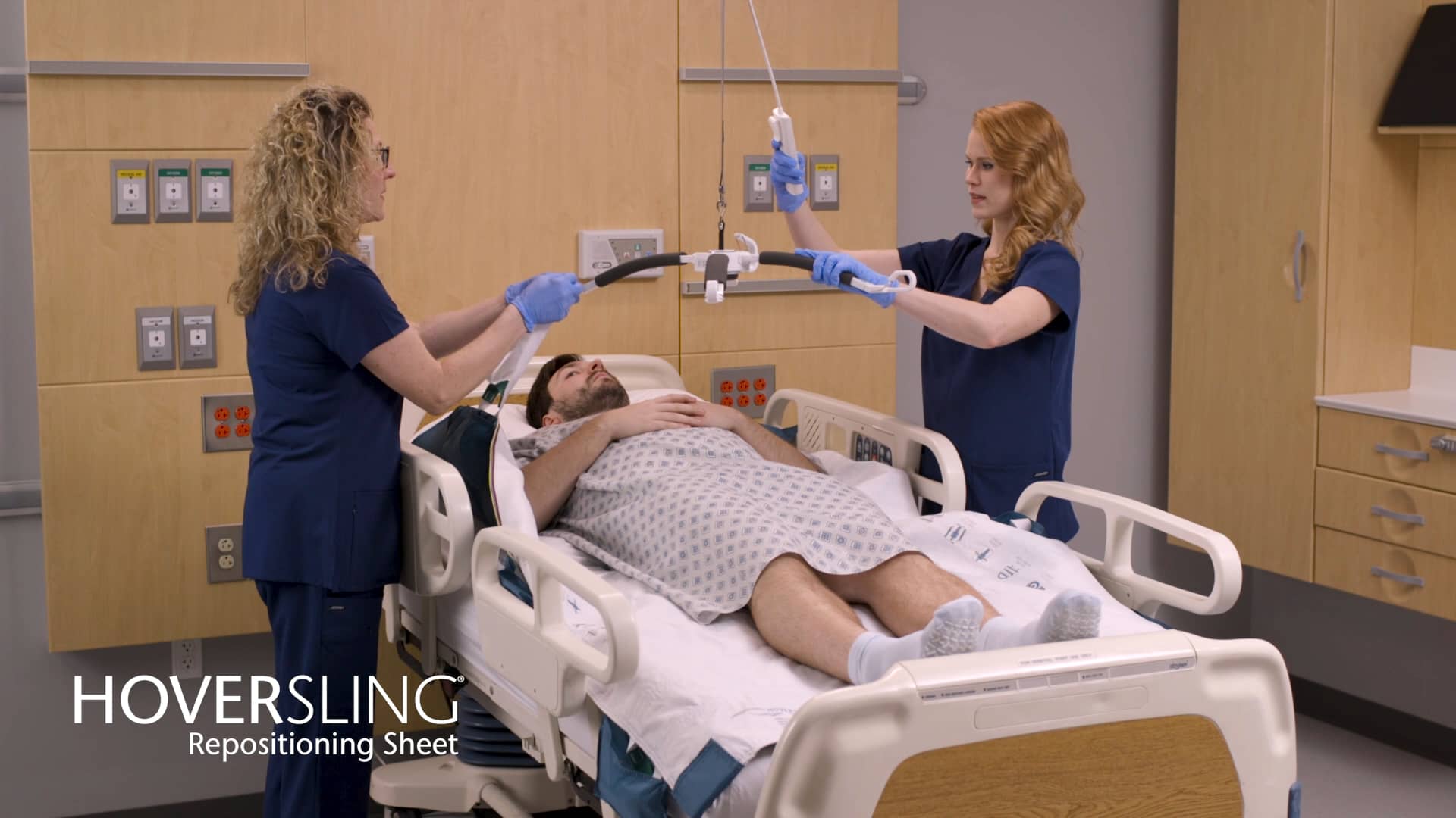 HoverSling® Repositioning Sheet Promo Video on Vimeo