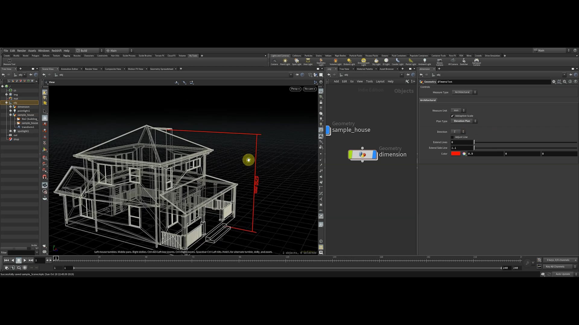 Houdini measure dimension tool on Vimeo