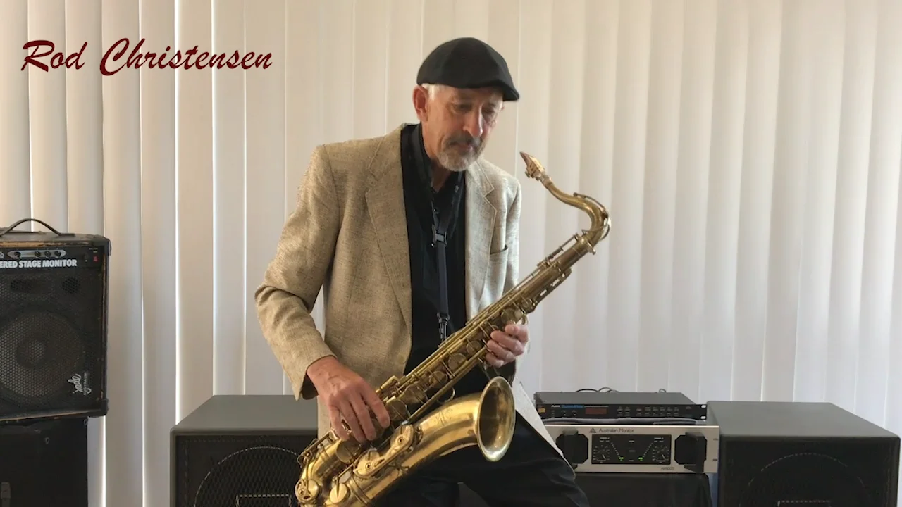 Rod Christensen Saxophone Player - Tequila on Vimeo