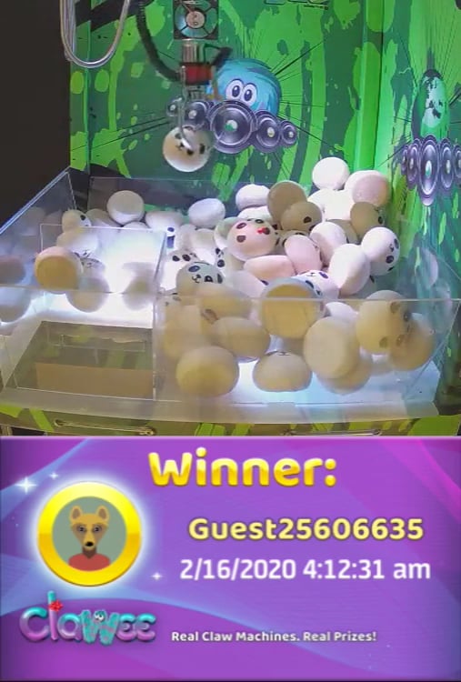 I played Clawee and won a real prize! Check it out --->! on Vimeo