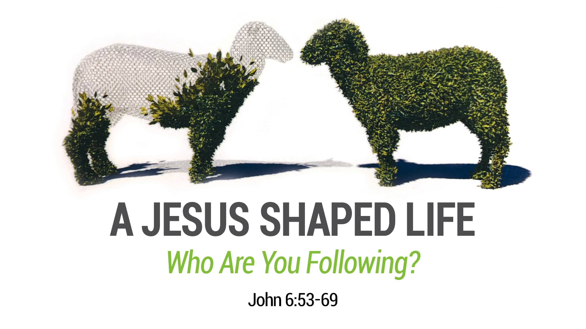 A Jesus-Shaped Life Part 4: Who Are You Following? (Contemporary) on Vimeo