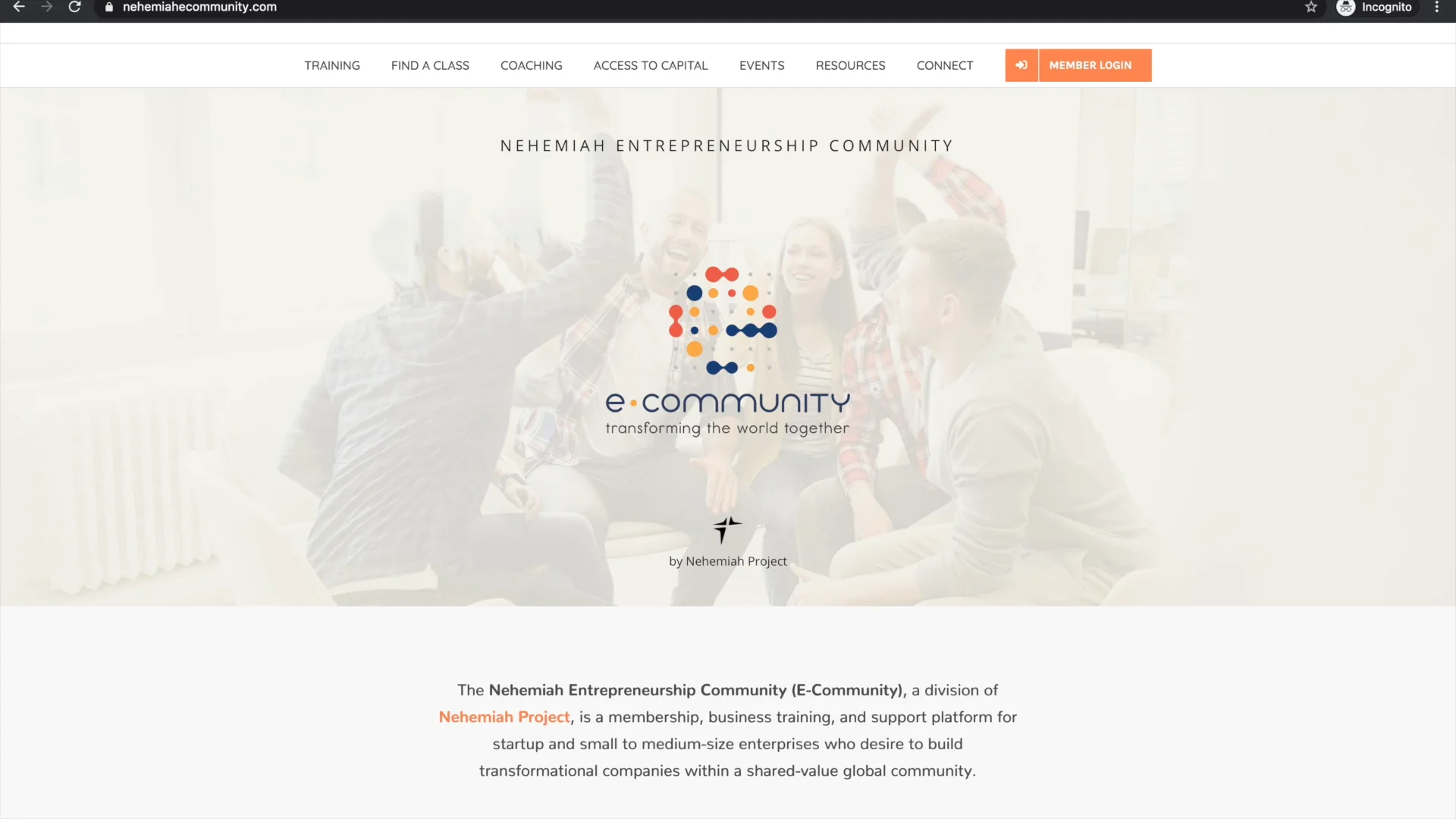E-Community Introductory Video