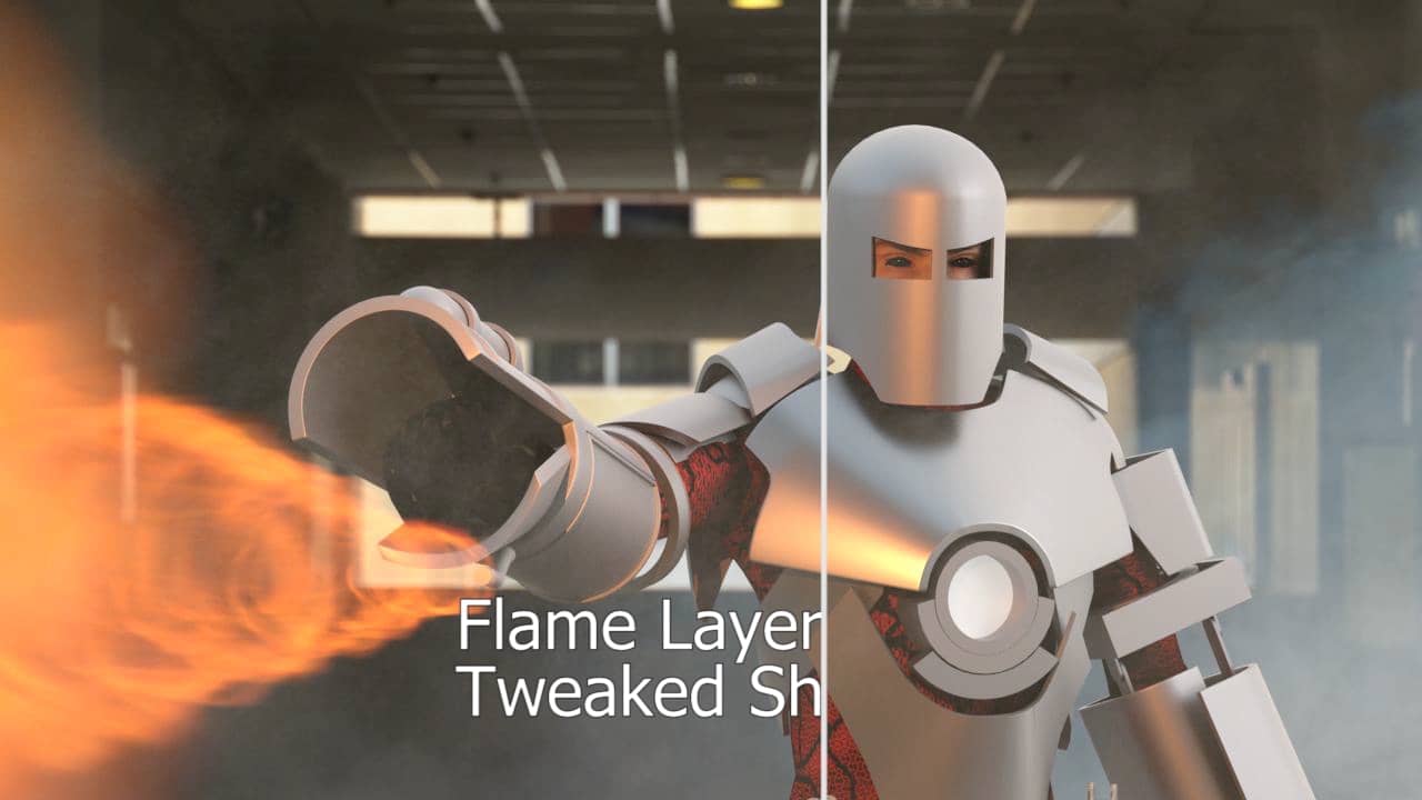 Iron Man Mark 1 Flamethrower on Vimeo