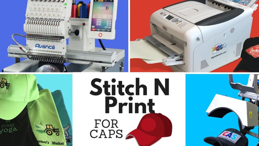 How to Print on Caps - DigitalHeat FX