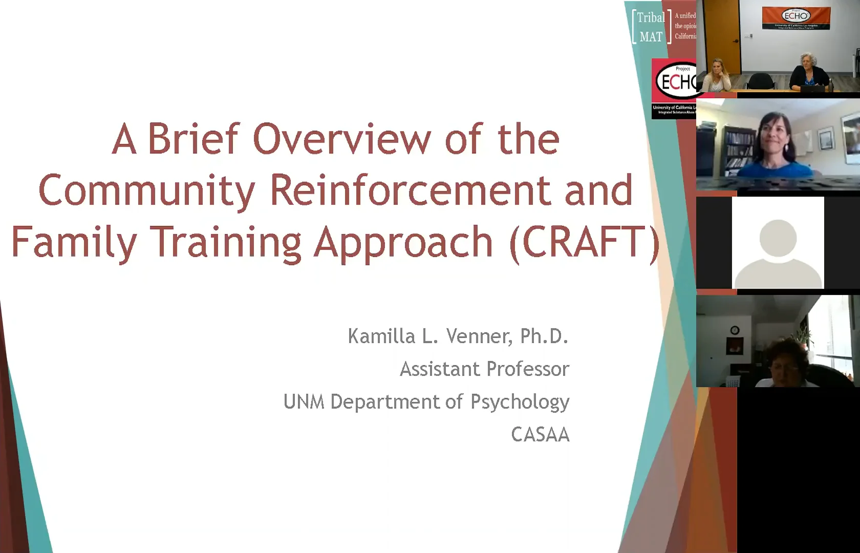 A Brief Overview of the Community Reinforcement and Family Training ...