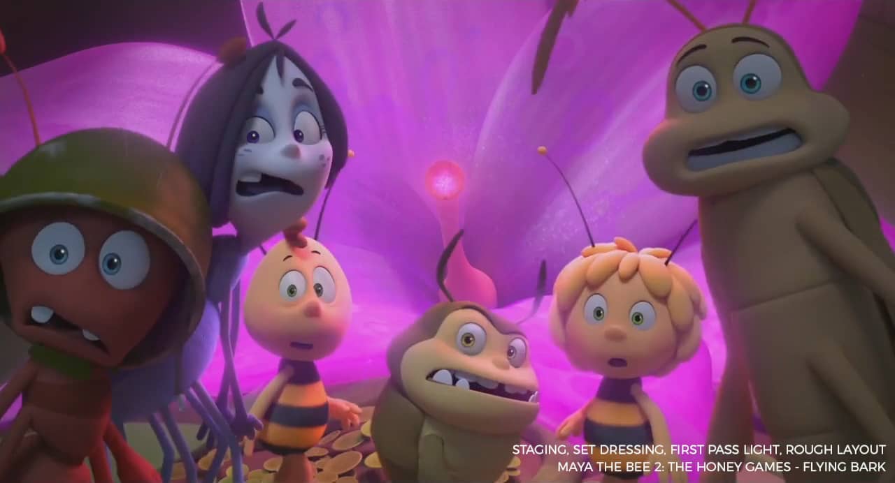 Maya the Bee 2: The Honey Games | Layout Artist Sequence Reel on Vimeo