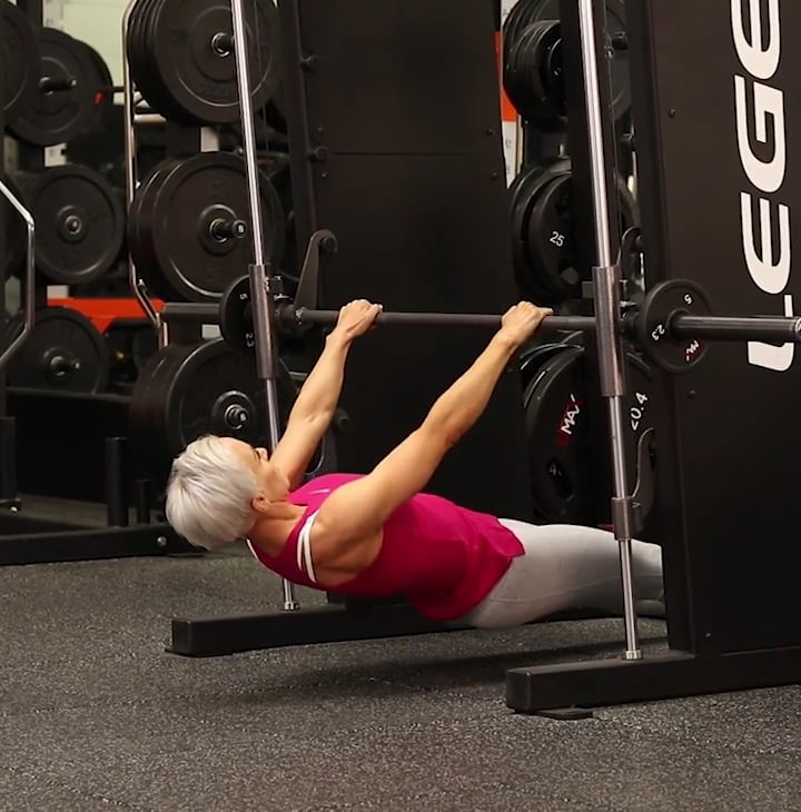 Inverted Rows Overhand on Vimeo