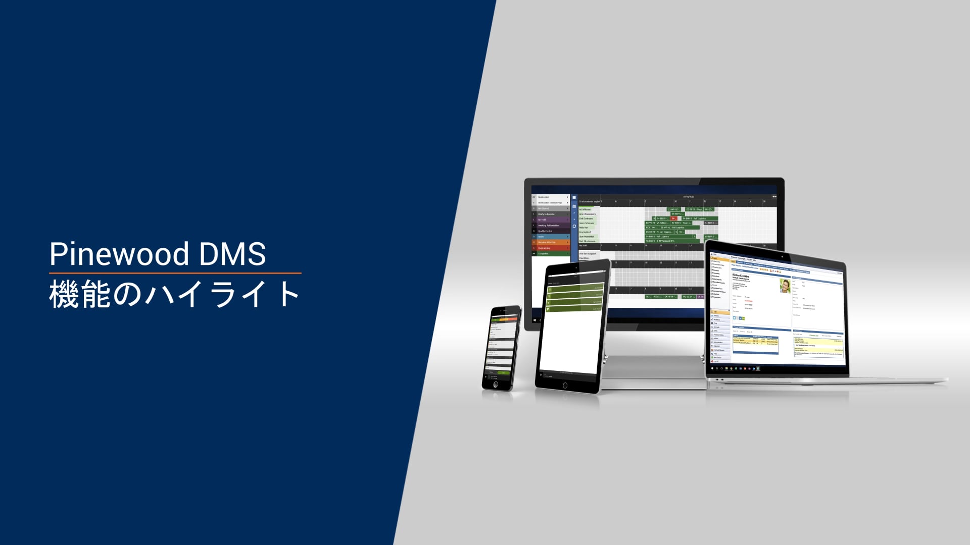 Pinewood DMS System Highlights - Japan