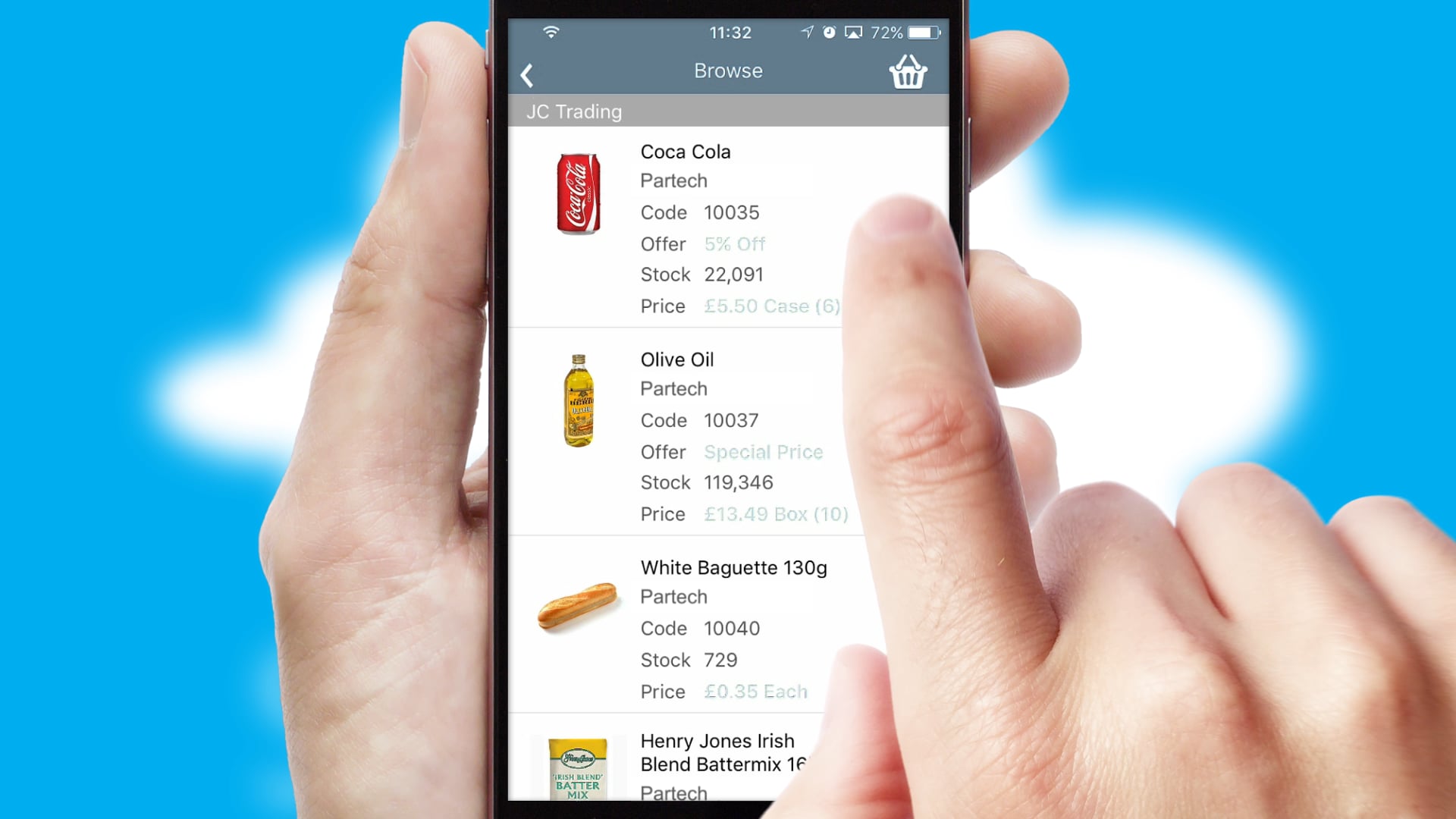 Partech - Mobile App Preview - ULS207W on Vimeo