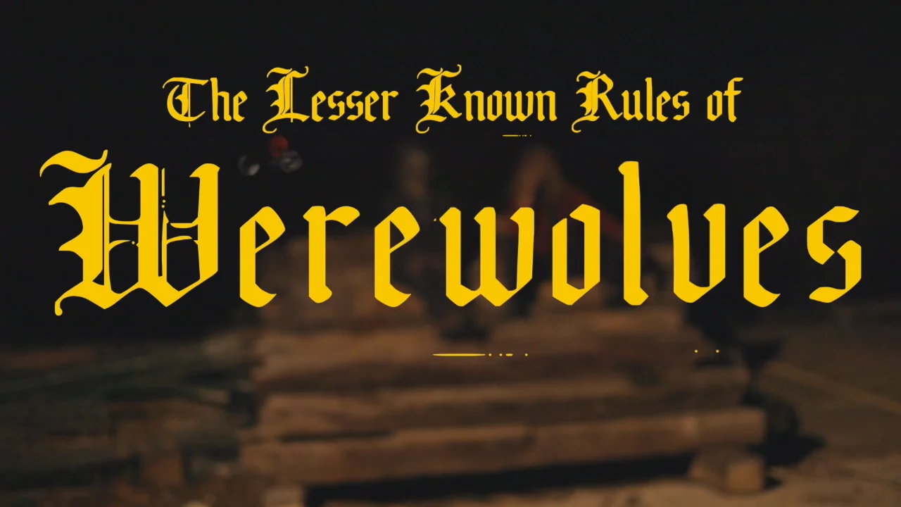 The Lesser Known Rules of Werewolves on Vimeo