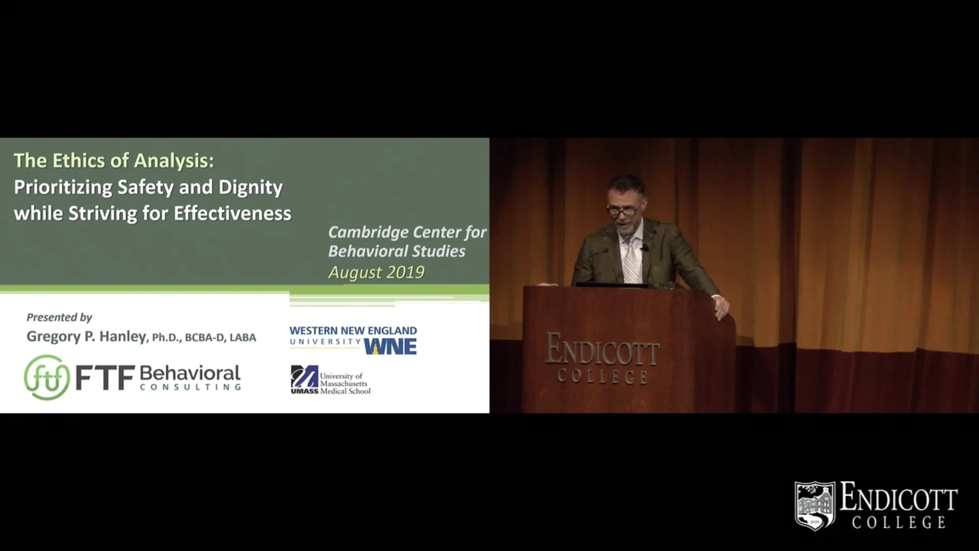 Gregory Hanley – The Ethics of Analysis: Prioritizing Safety and ...