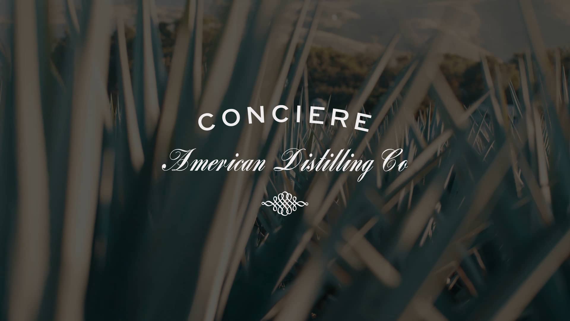 Conciere Tequila on Vimeo