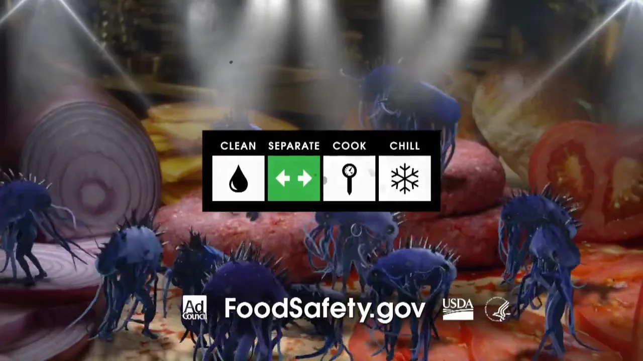 J.B. Soler - Ad Council's Food Safety campaign (CDC, NIH, USDA) :30 TV ...