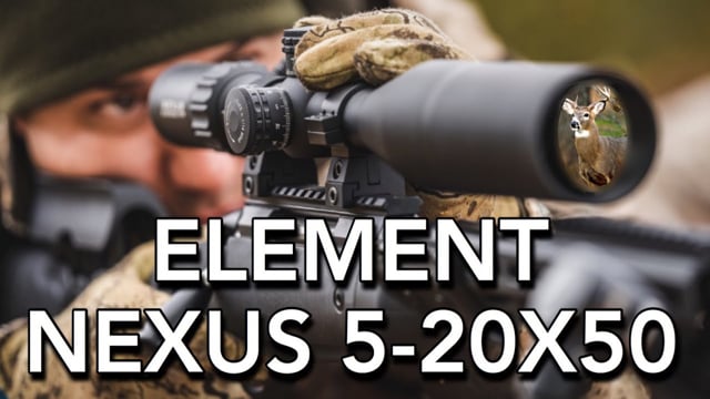 Element Nexus 5-20X50 Scope Review - Airgun101